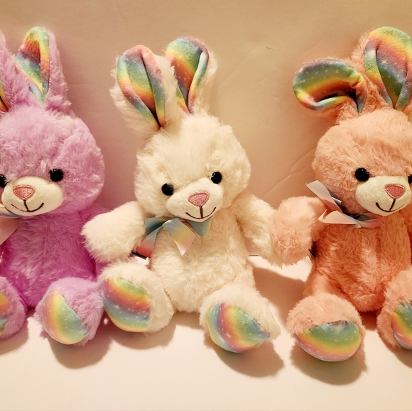 Kellytoy | Toys | Kellytoy Bunny Rabbit Plush Stuffed Animal Set Of 3 ...